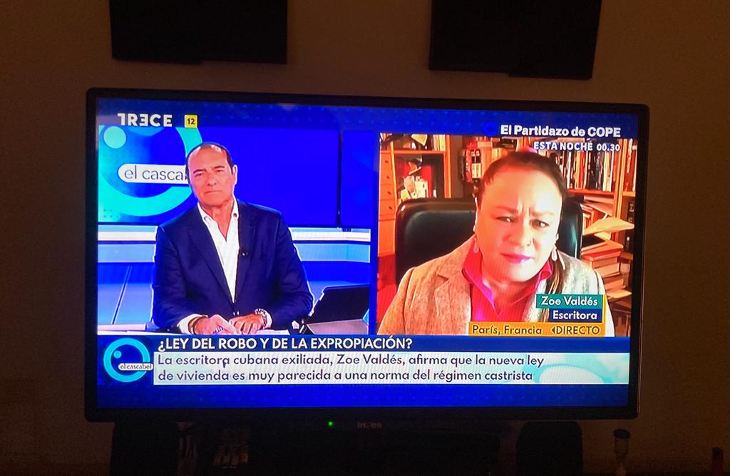 Zoé Valdés entrevistada en El Cascabel 13TV - ZoePost
