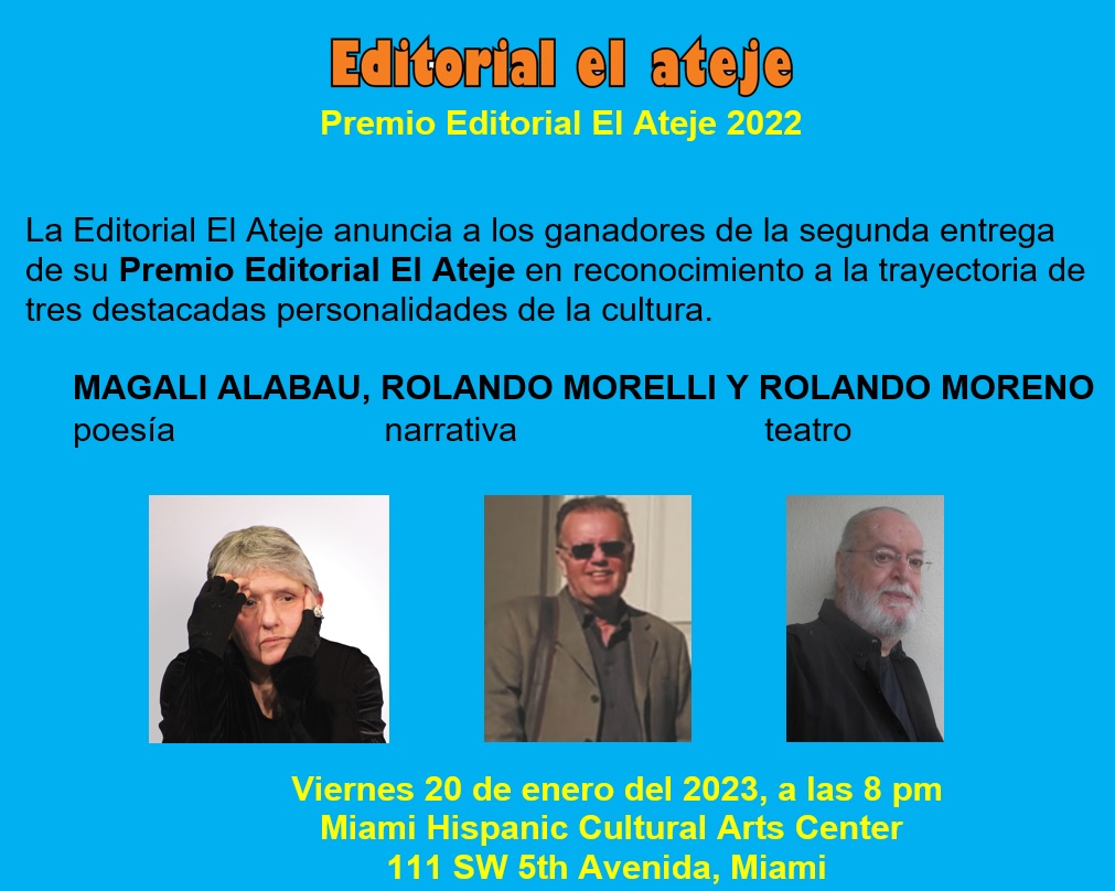 Premios Editorial El Ateje - ZoePost