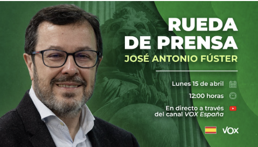 Directo - Rueda de prensa de José Antonio Fúster - ZoePost